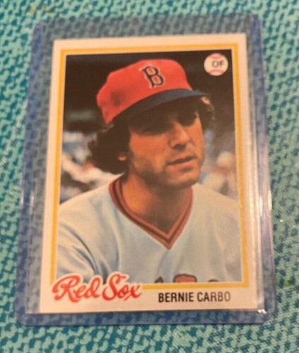1978 Topps #524 Bernie Carbo | eBay