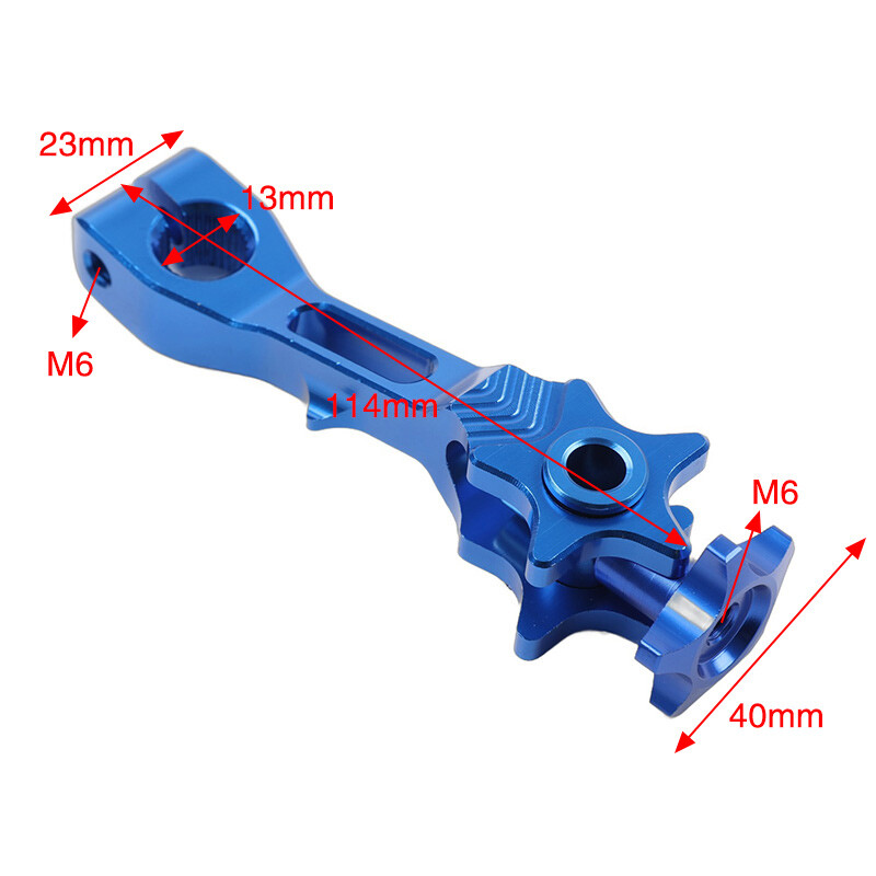 1PC Aluminum CNC Motorcycle Rear Brake Lever Clutch Levers Accessories ...