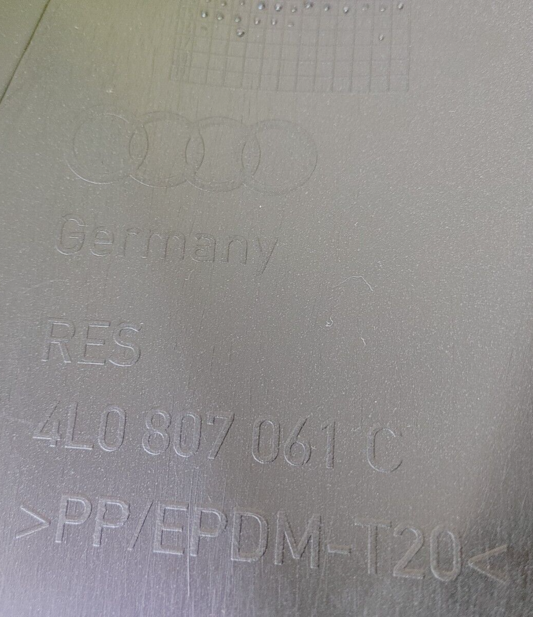 New Genuine OEM Audi 2010-15 Q7 Left Lower Spoiler Trim 4L0807061CGRU ...