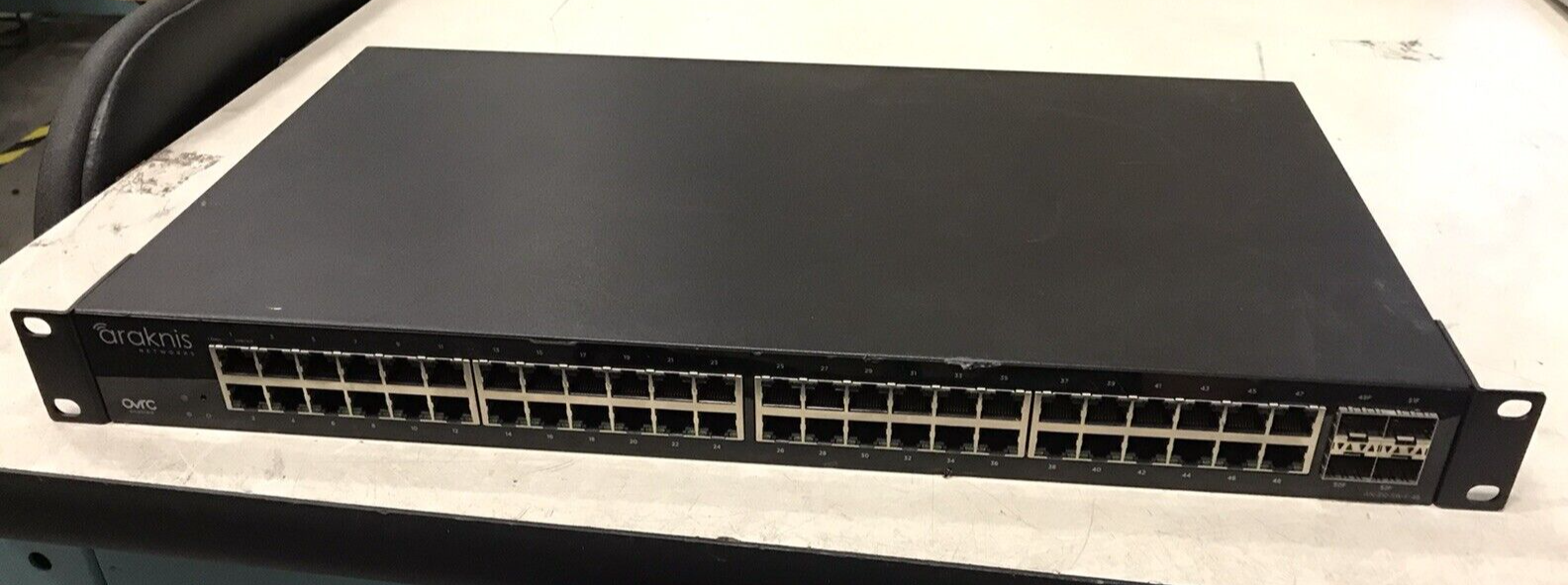 Araknis AN-310-SW-F-48 48 Port Rack Mountable Ethernet Switch | eBay