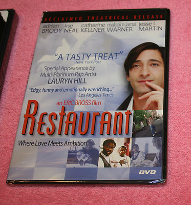 New Restaurant DVD sealed in plastic | eBay