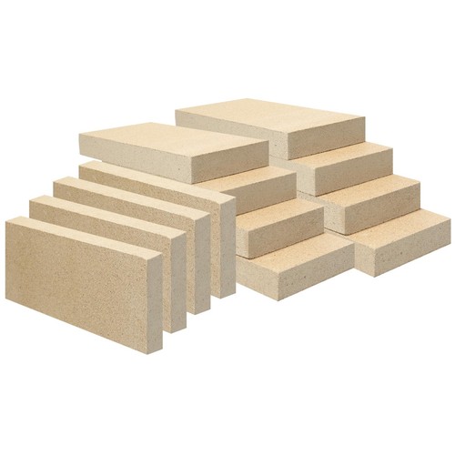 12PCS Woodstove Firebricks, Fire Bricks, Size 9" X 4-1/2" X 1-1/4 ...