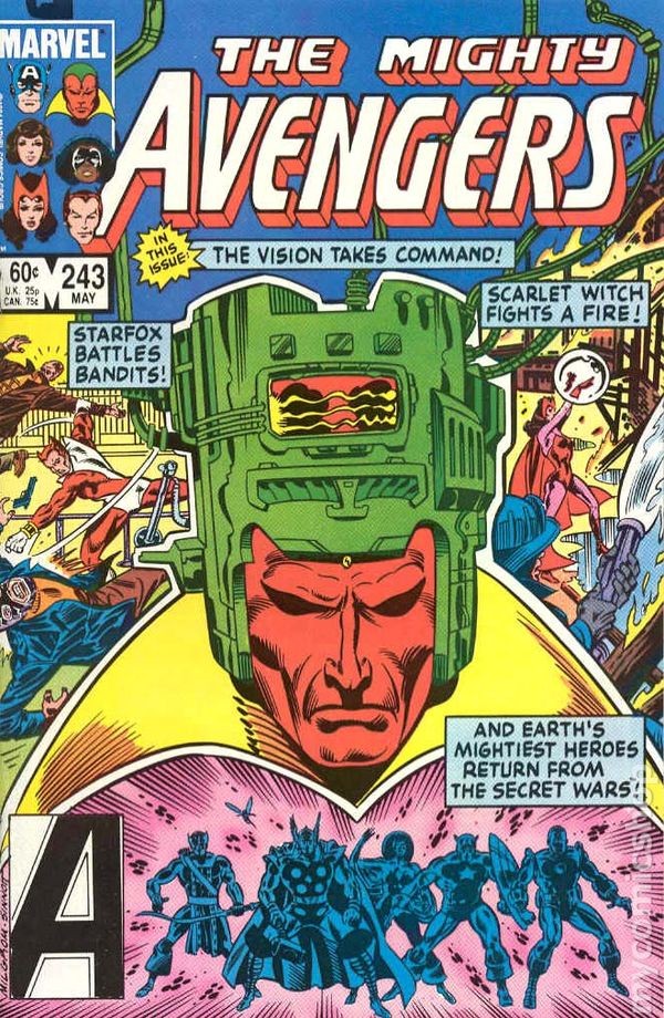 Avengers #243 VF 1984 Stock Image | eBay UK