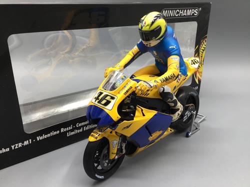 Motorrad Modell 1:12 Minichamps Yamaha YZR-M1 Rossi Moto GP 2006 ...