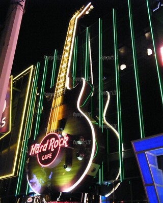 Hard Rock Cafe Casino Vintage Las Vegas Photo 8x10 | eBay