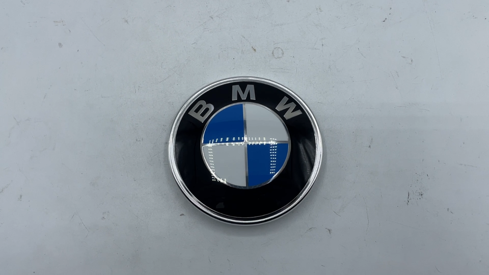 BMW E30 E28 Z3 M Roadster OEM 82mm Roundel Badge Emblem Rear Trunk ...