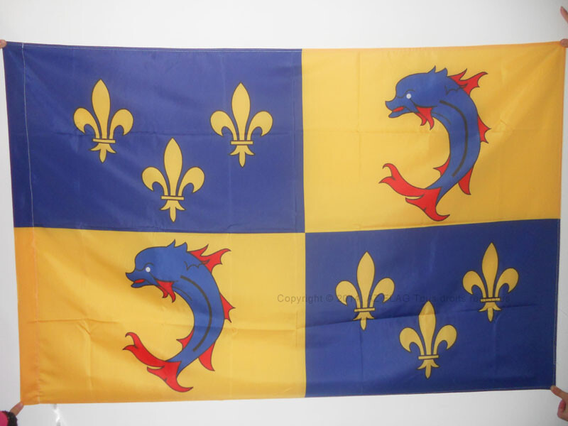 FRENCH PROVINCE OF DAUPHINÉ FLAG 2' x 3' for a pole - FRANCE PROVINCE ...