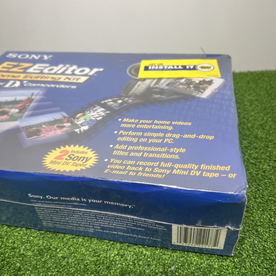 Sony EZ EDITOR MiniDV Home Video Editing Kit for PC (Win 98/Higher) EZ ...