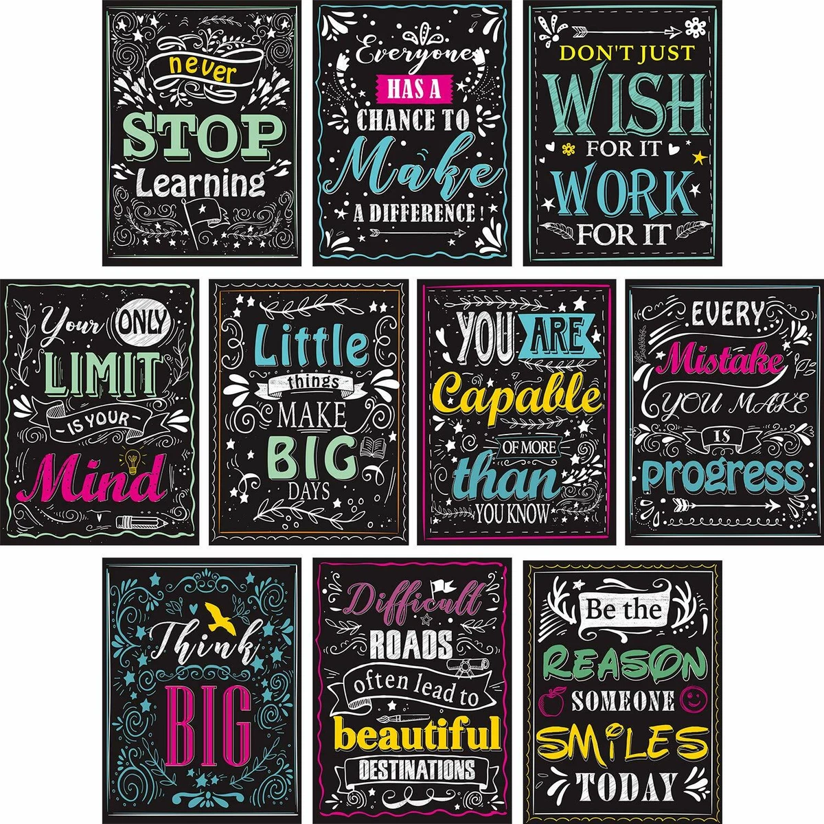 Educational Inspirational Posters