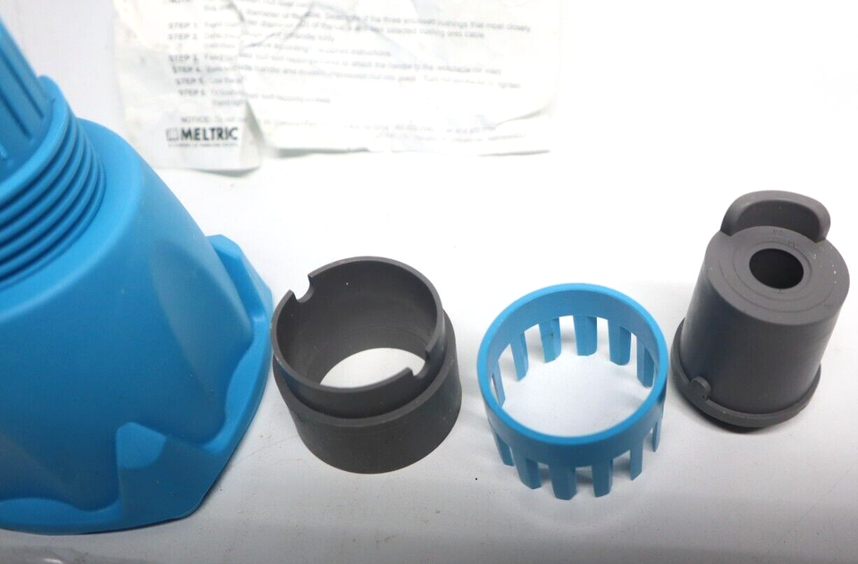 New Meltric 513P0D30 Handle Inlet for DSN60, DS30 Blue Nylon, Bagged ...