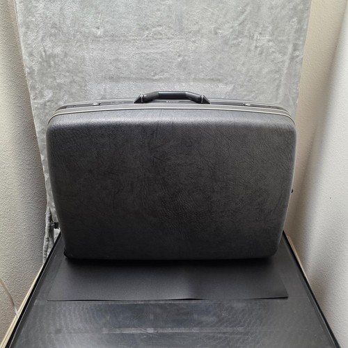 Vintage Samsonite Series 3600 Gray Black Hard Shell Roller Suitcase ...