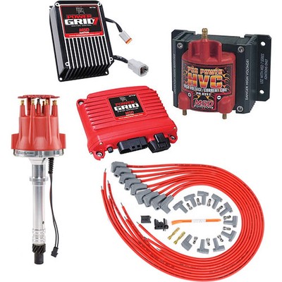 MSD Ignition 7730K1 Power Grid Ignition System Kit Small Block Chevy ...