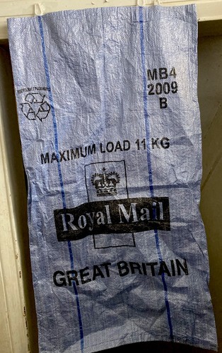 GREAT BRITAIN ROYAL MAIL United Kingdom Postal Bag Sack Post Office ...