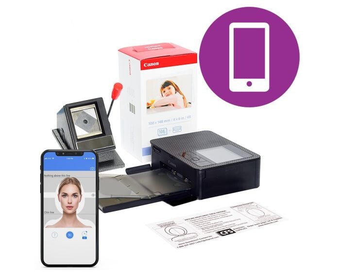 Smartphone Passport Photo System w/ Photo Cutter Preconfigured for US ...