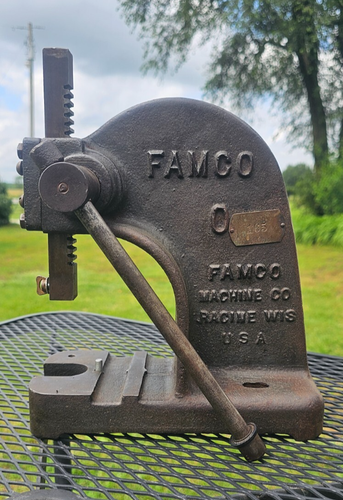 Famco No. 0 Arbor Press In Good Cond. | eBay