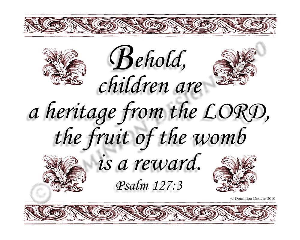 Psalm 127 V 3