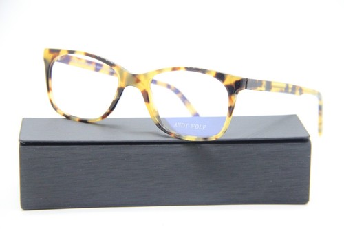 NEW ANDY WOLF MOD. 4494 COL. C TORTOISE AUTHENTIC EYEGLASSES W/CASE 51-17 | eBay