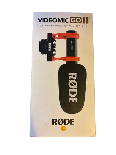 RODE VideoMic GO II On-Camera Microphone 698813007899 | eBay