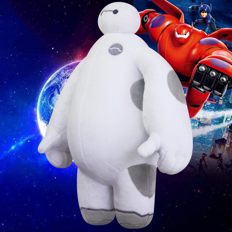 White BIG New HERO 6 BAYMAX ROBOT Plush Stuffed Toy Dolls Kids Xmas ...