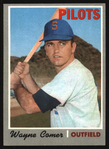 1970 Topps #323 Wayne Comer EX+ Pilots 569641 | eBay