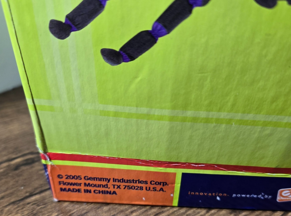 Gemmy Airblown Inflatable Spider 4 Ft. Long w/ AC Adapter Black ...