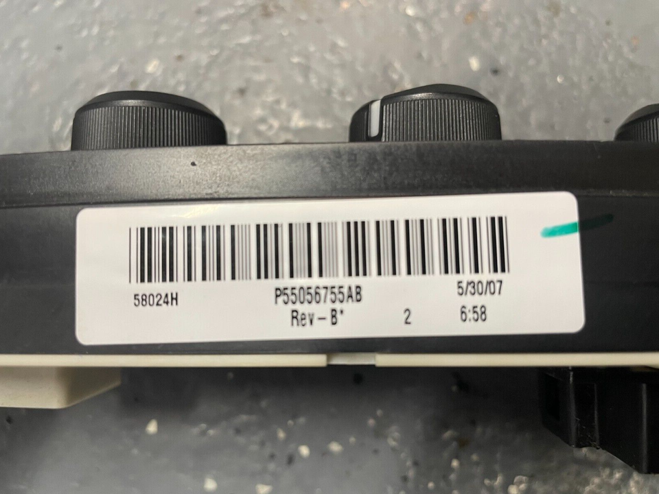 2006 2007 2008 DODGE RAM CLIMATE CONTROL UNIT 06 07 08 HEMI 55056755AB ...