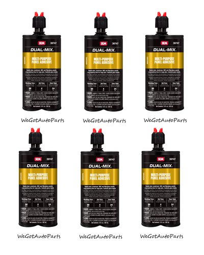 SEM 7oz Dual Mix Multi Purpose Auto Body Panel Bonding Adhesive 39747 ...