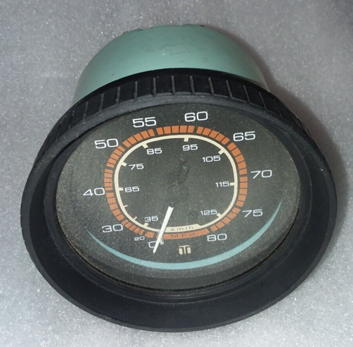 Vintage Boat Speedometer - Mfg. date late 70's - 0-80 MPH NOS | eBay