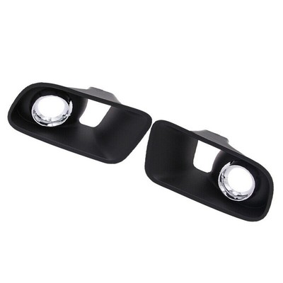 1Pair Black Fog Light Bezel 68072021AA 68072020AA For Dodge Charger ...