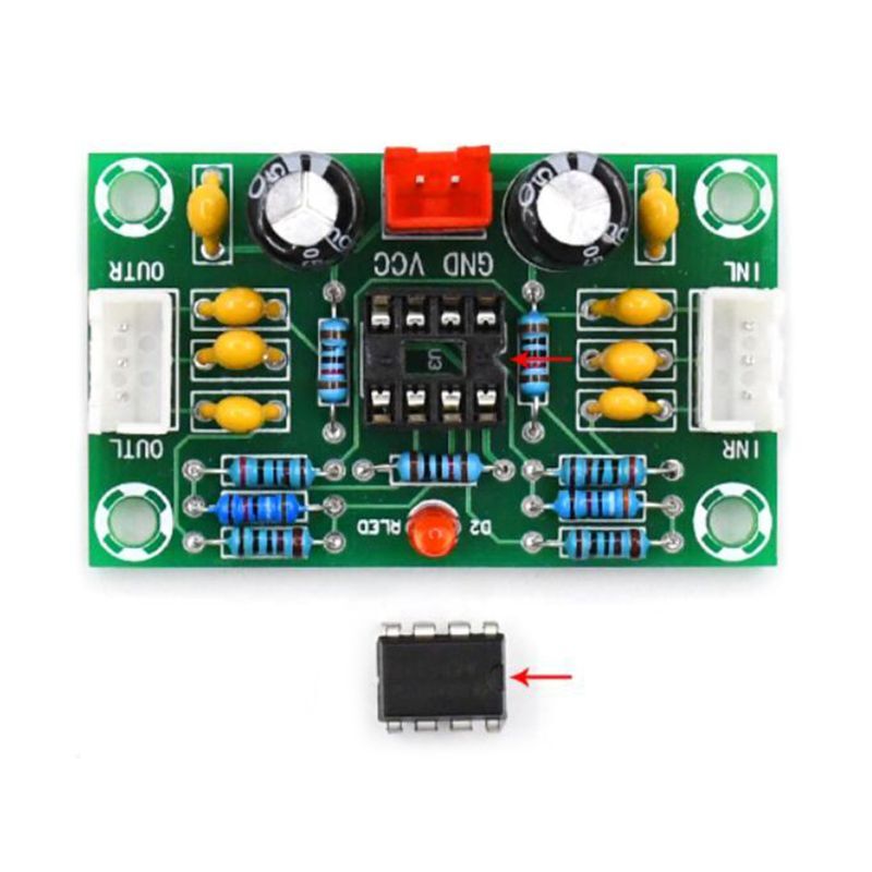 NE5532 Operational Pre-Amplifier Module Digital Front Amplifier Board | eBay