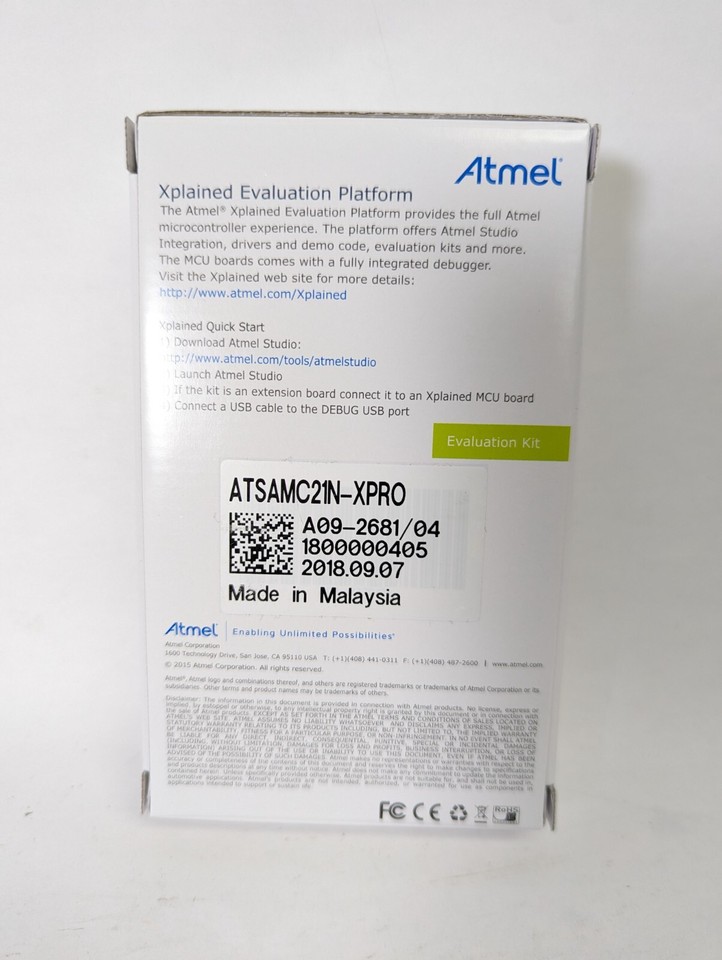 ATMEL PROTO1 Xplained Evaluation Platform Extension Kit ATSAMC21N-XPRO | eBay