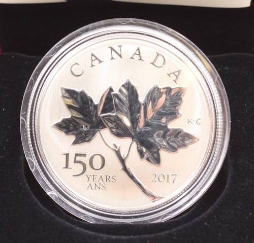 2017 '150 Years Maple Leaves' Specimen $10 Fine Silver 1/2oz Coin | eBay