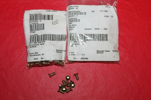 Aviation Screws NAS1623-3 *QTY 317* | eBay