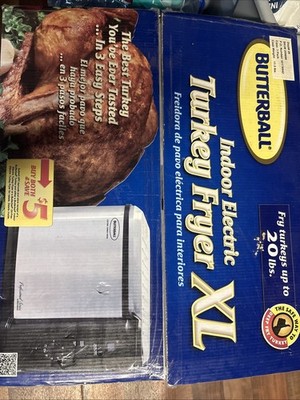 Butterball XL MASTERBUILT Professional Stainless Indoor Electric Turkey ...