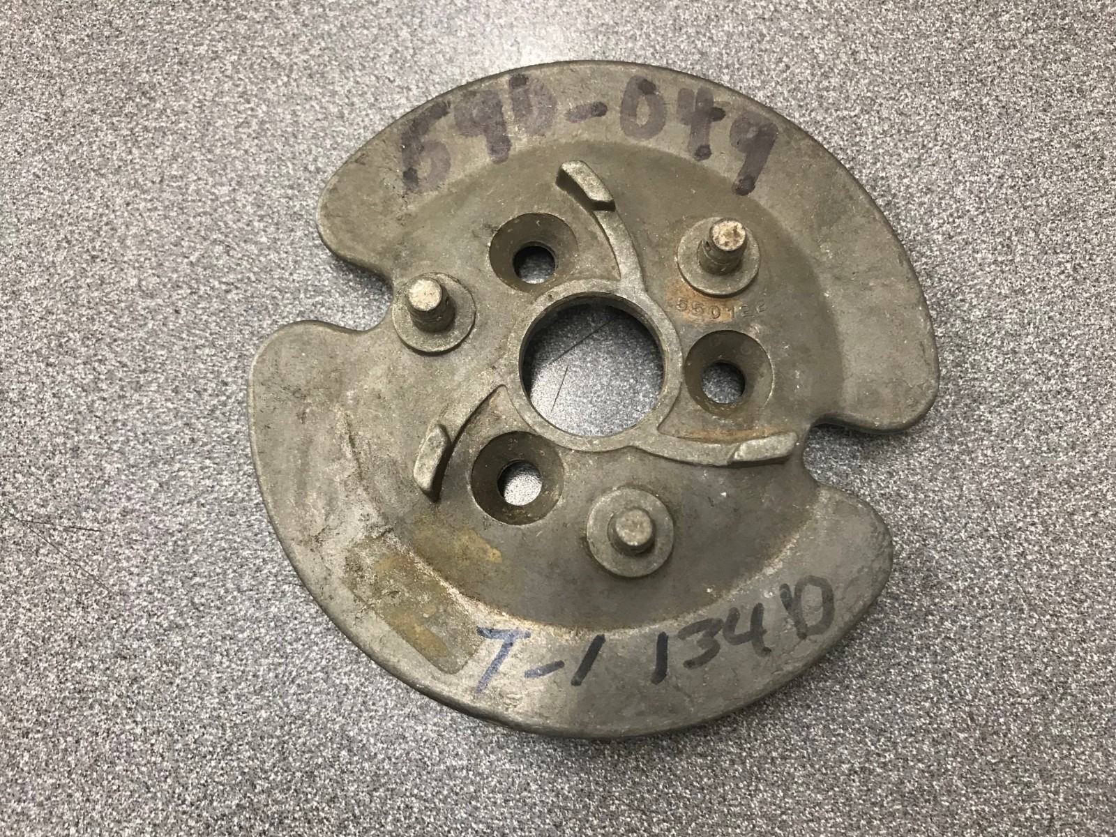 NOS OEM EVINRUDE JOHNSON OMC BRP PLATE PN 0590049 | eBay