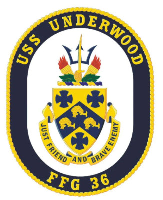 7" USS UNDERWOOD FFG 36 MILITARY ARMED FORCES STICKER DECAL USA MADE | eBay