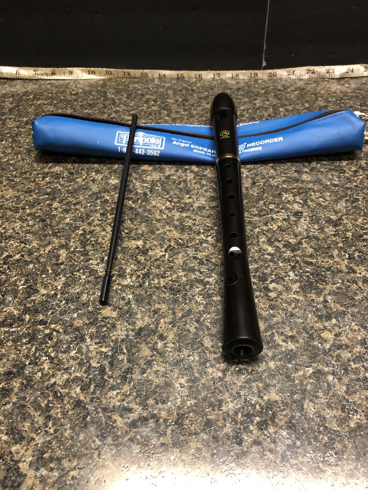 Peripole PB-6000 Angel Soprano Halo Recorder Flute 12-1/2 Inches with ...