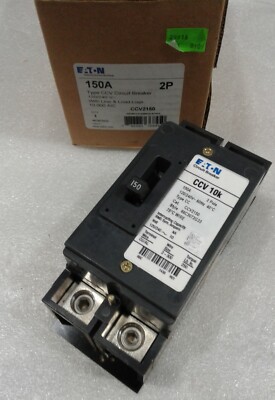 CCV2150 EATON CH 2 POLE 150 AMP 120/240V NEW | eBay