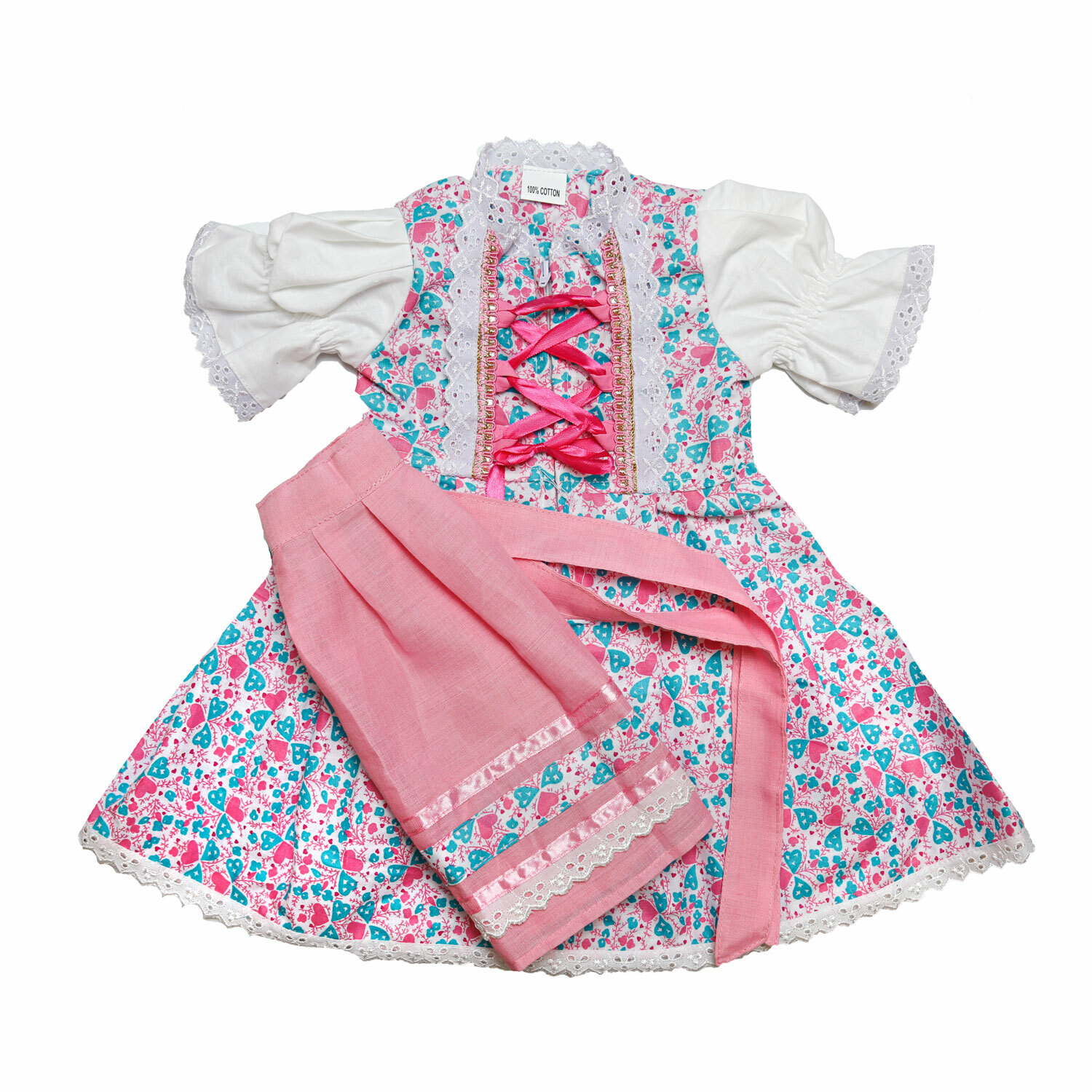 Baby Dirndl Baby Trachtenkleid Sofia rosa MS-Trachten | eBay.de