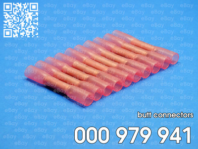 Audi VW Skoda Seat set of 10 butt connectors 000979941 | eBay