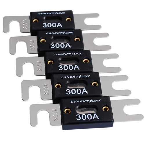 5 Pack 300 Amp ANL Fuses Nickel Plated Auto Stud Inline High Quality ...