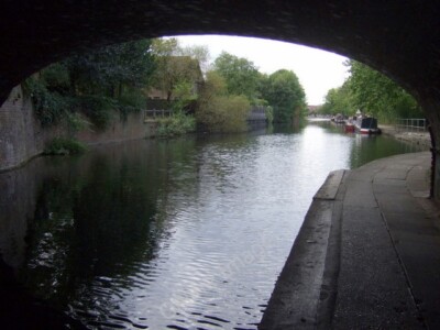 Photo 6x4 The canal north of Bonner Hall Bridge Bethnal Green Up ahead ...