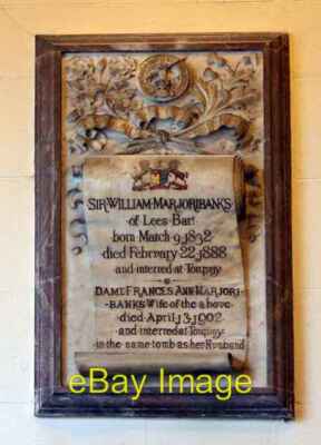 Photo 6x4 Coldstream Parish Church - Wall monument Coldstream/NT8439 ...