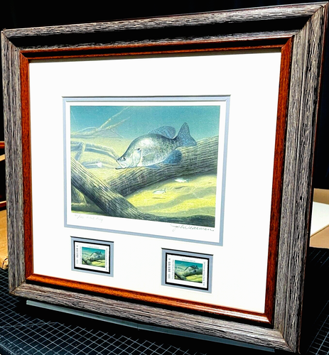 John Dearman 2005 Texas Freshwater Stamp Print With Double Stamps - New ...