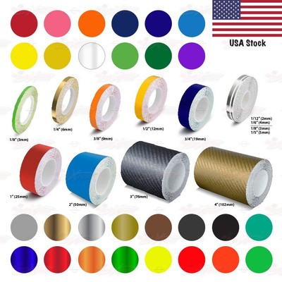 Roll PIN STRIPE Car Model PinStriping DIY Styling Decal Line TAPE Vinyl ...