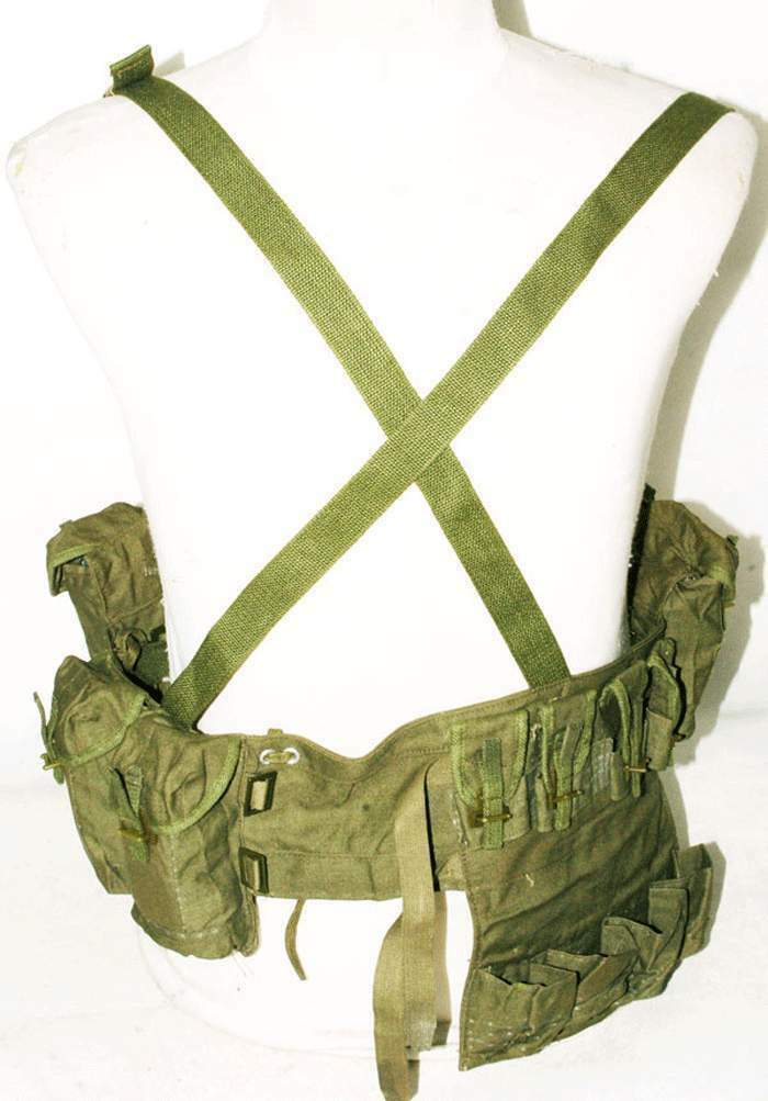 Military Surplus Chinese Type 63 Rifle Combat Webbing Bandolier Gear ...