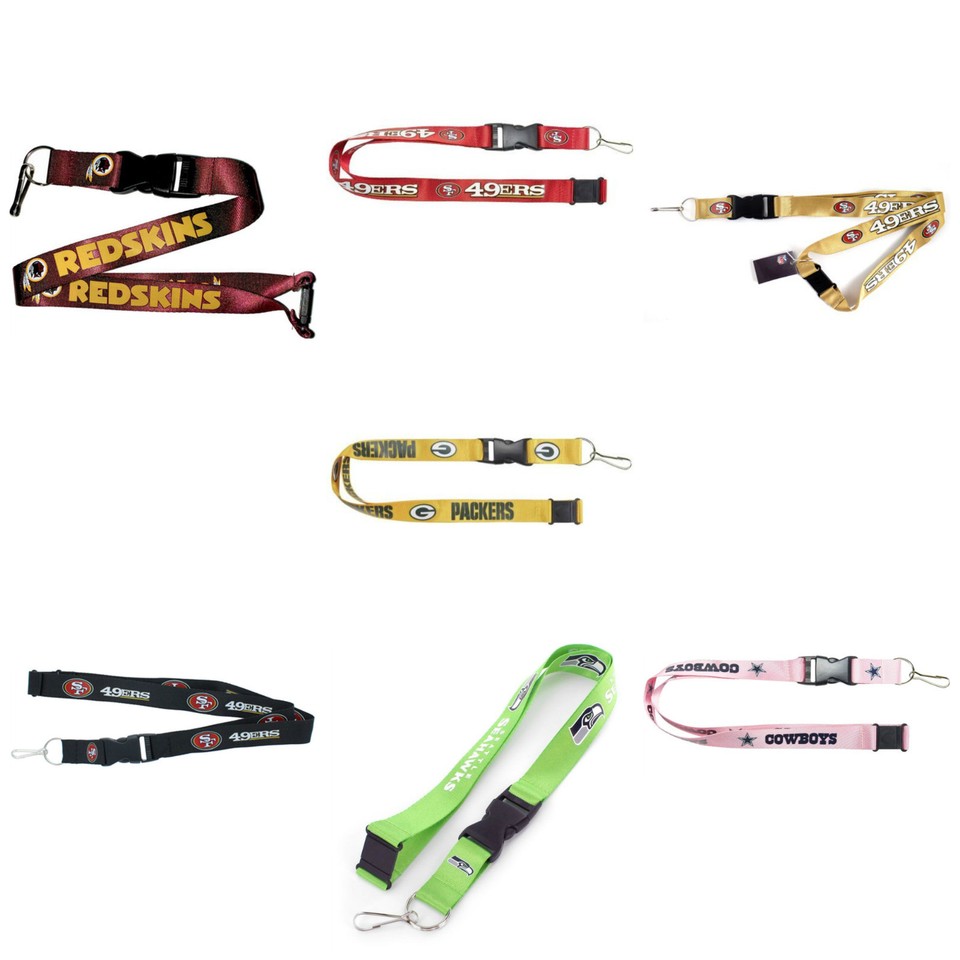 AMINCO NFL Team Lanyards All Teams Official Licensed - Pick Your Team ...