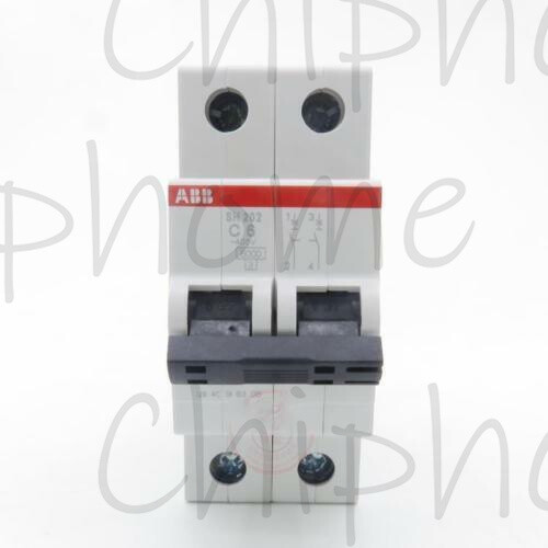 1PCS NEW For ABB Miniature Circuit Breaker SH202-C6 2P 6A | eBay