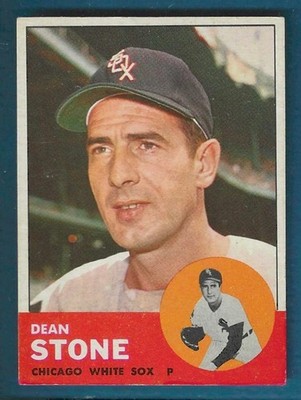 1963 Topps Baseball Chicago White Sox Dean Stone #271 EX | eBay