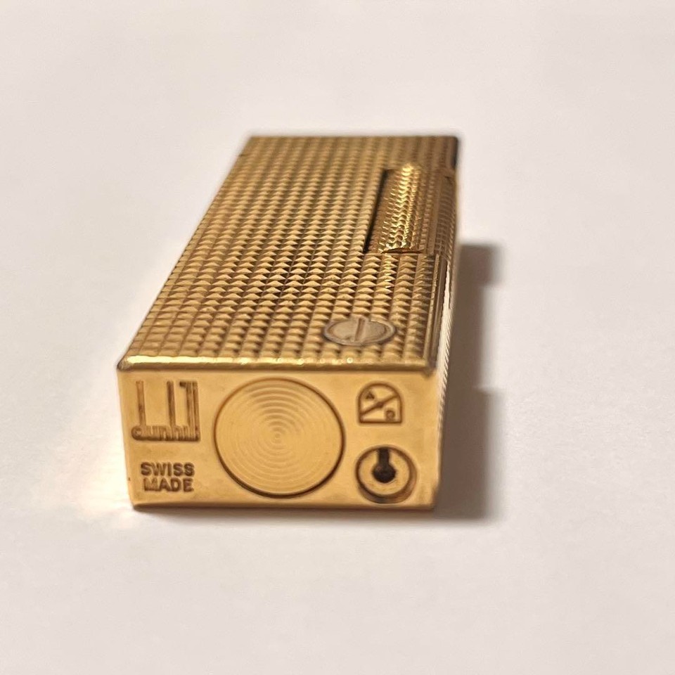 Dunhill Rollagas lighter gold d mark without box | eBay